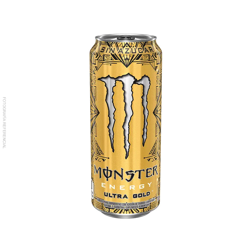 Monster Energy Ultra Gold - Carnes Fuenzalida